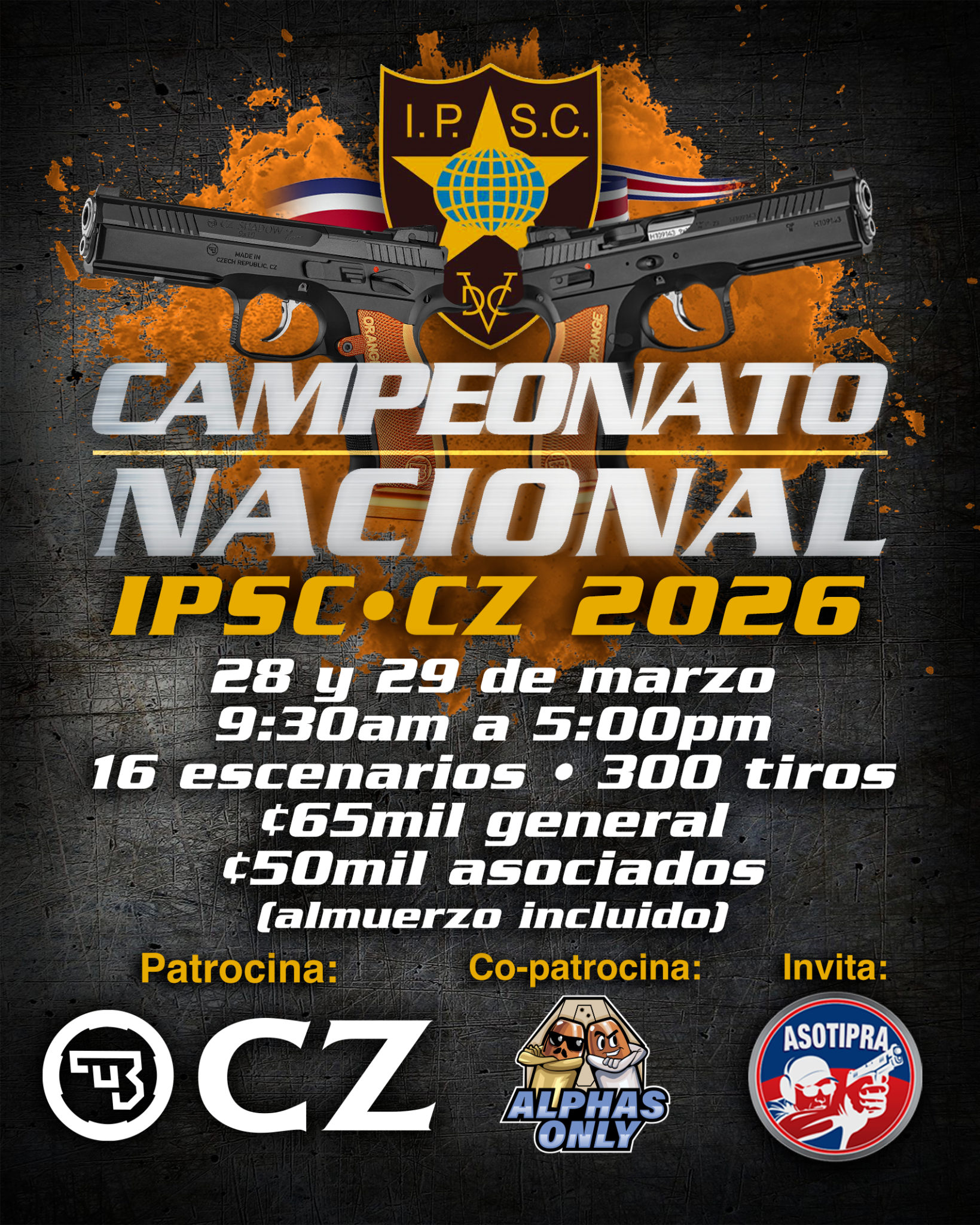 Campeonato Nacional IPSC-CZ 2026 - ASOTIPRA